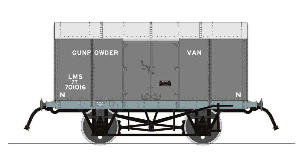 Gunpowder Vans – Rapido Trains UK