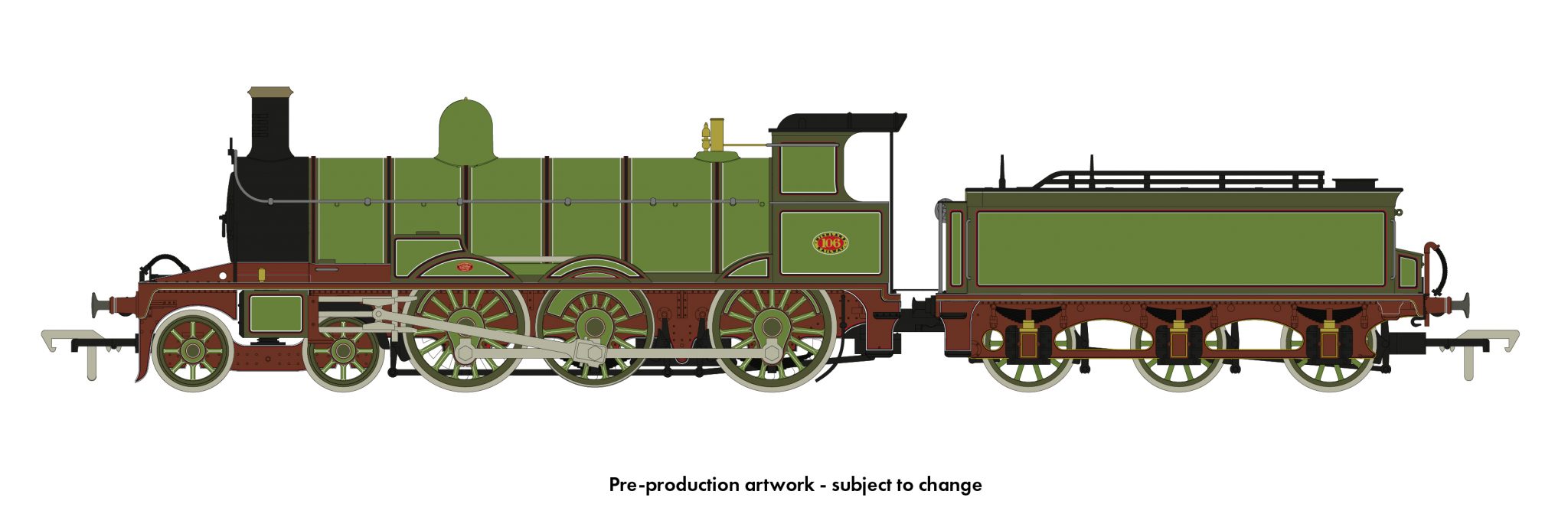 Highland Railway ‘Jones Goods’ 4-6-0 – Rapido Trains UK
