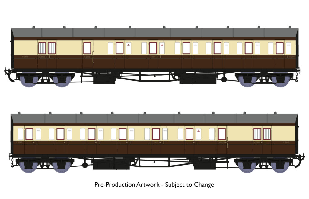 GWR B-Set Coaches – Rapido Trains UK