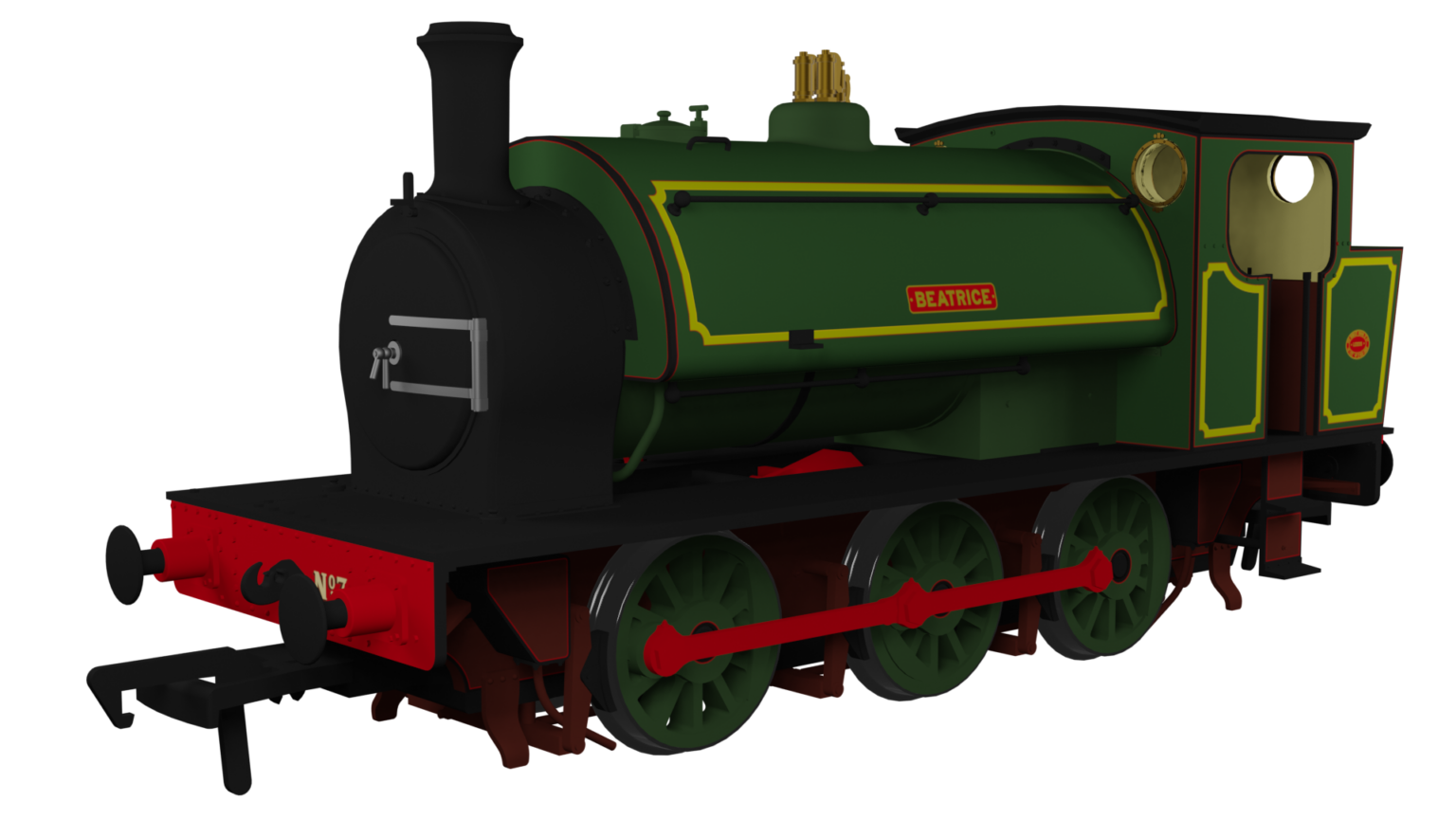 Hunslet 16in 0-6-0ST – Rapido Trains UK