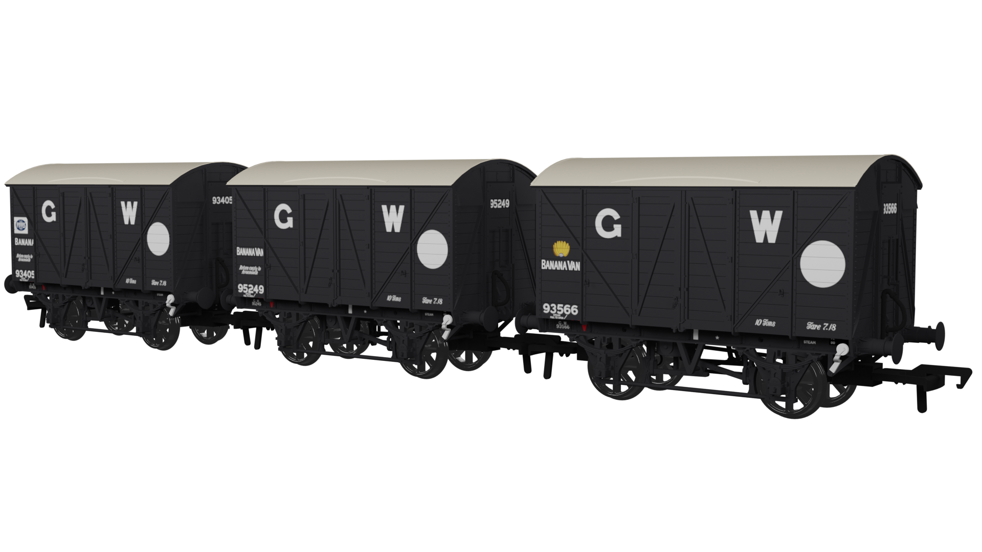 GWR Banana Van (Y4) – Rapido Trains UK