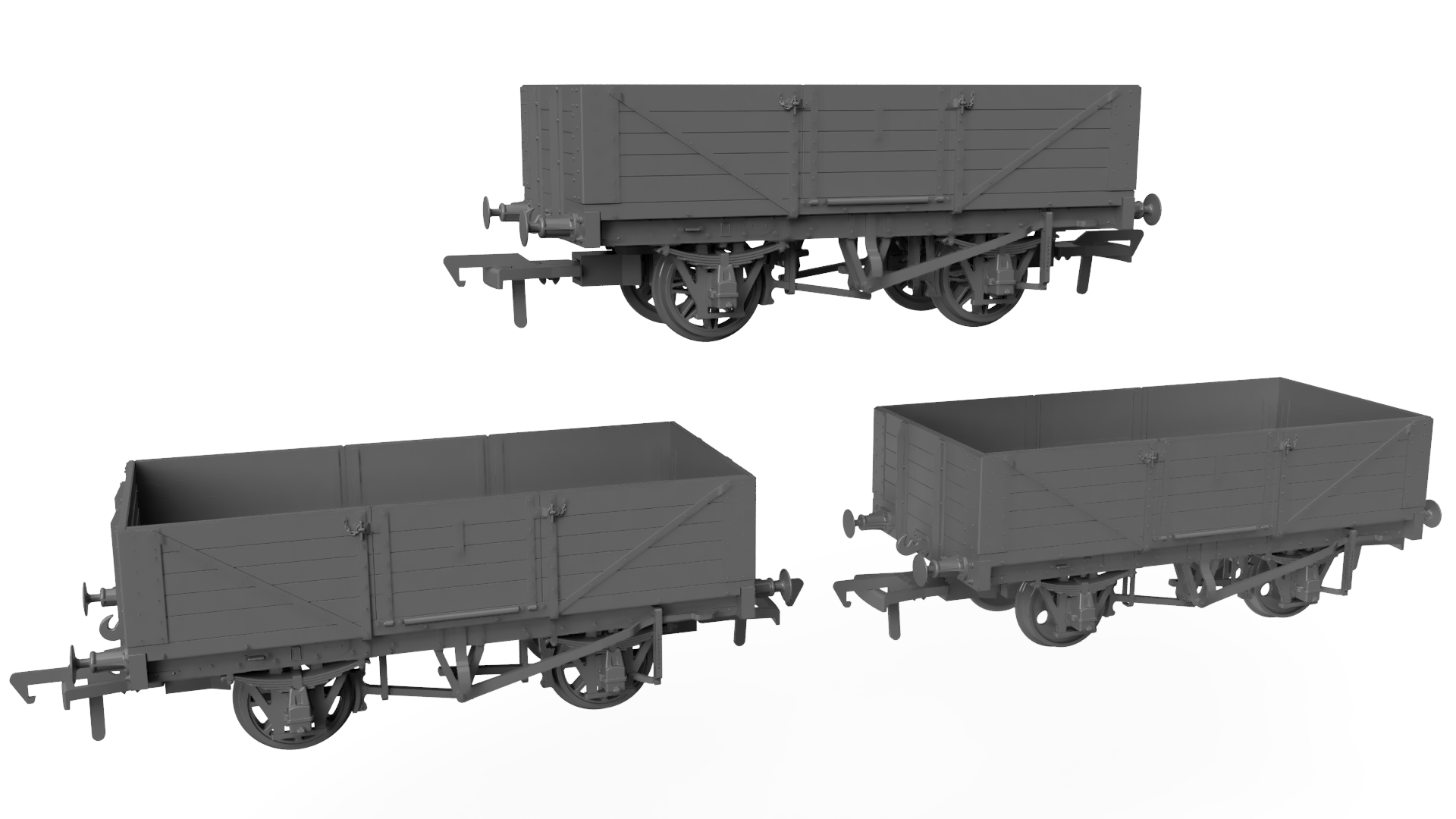 LMS D1666 Open – Rapido Trains UK