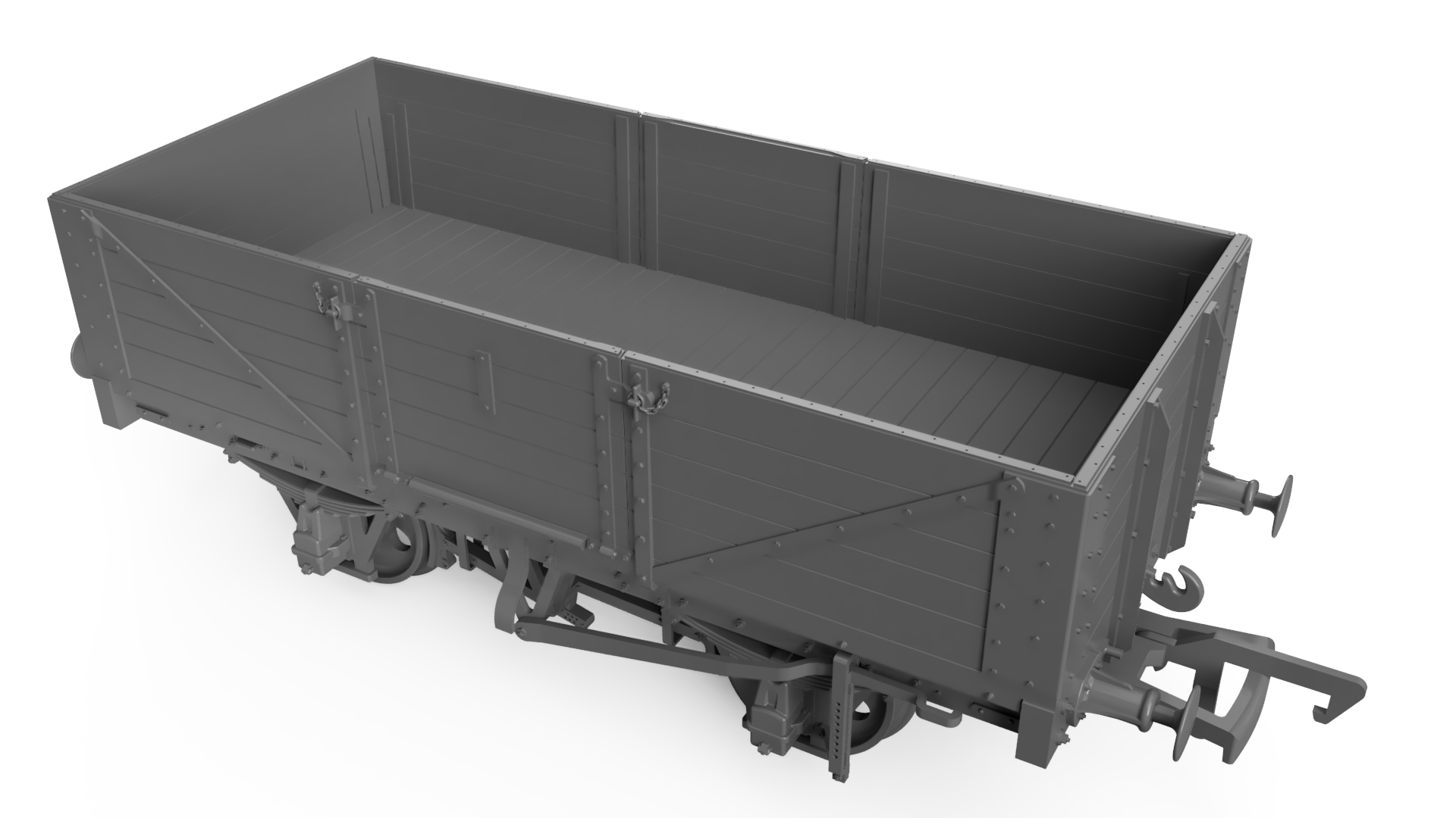 LMS D1666 Open – Rapido Trains UK